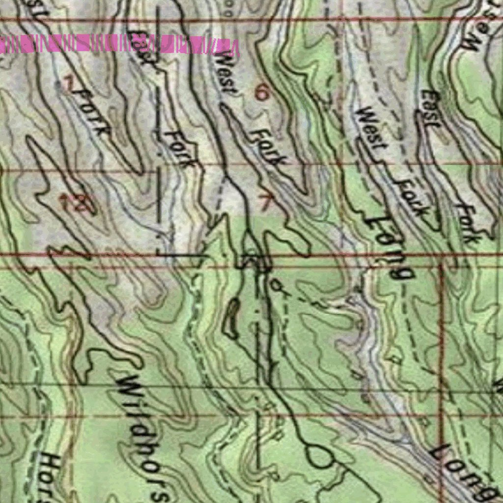 2020 Colorado Big Game Elk/Deer Topo Hunt Public Lands GMU 73 Map by ...