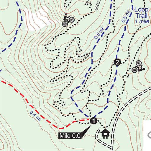 Palmer Woods - Hiking Trails Map by MichiganTrailMaps.com | Avenza Maps