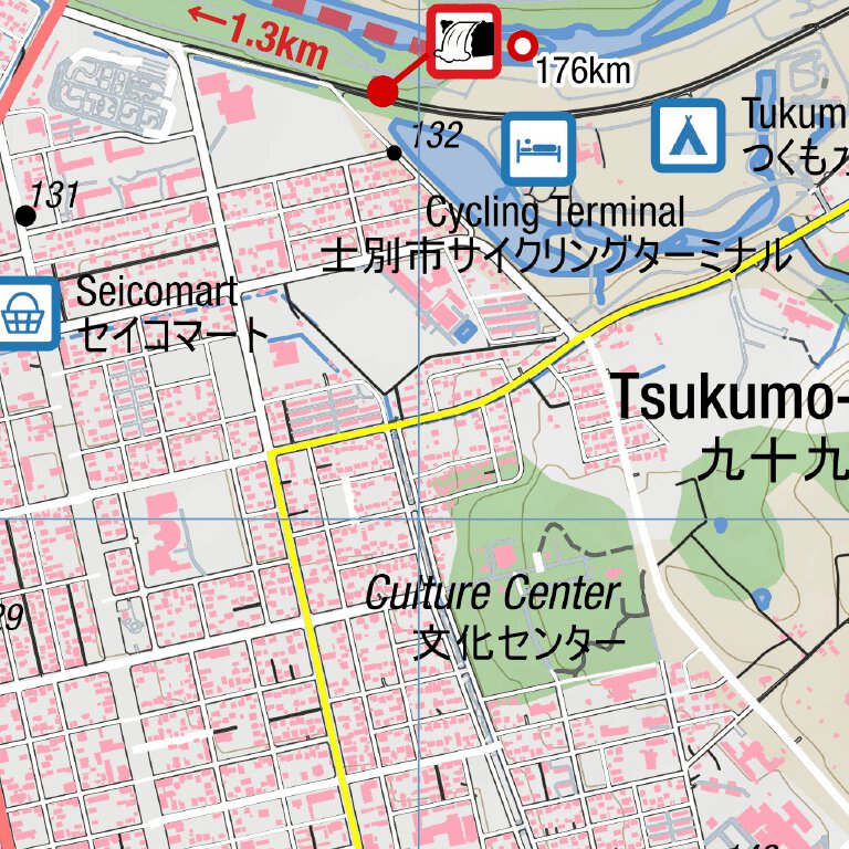 The Great Teshio River Journey (Hokkaido, Japan) Map by HokkaidoWilds ...