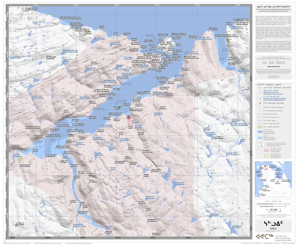 Salluit - Community Map by Avataq Cultural Institute | Avenza Maps