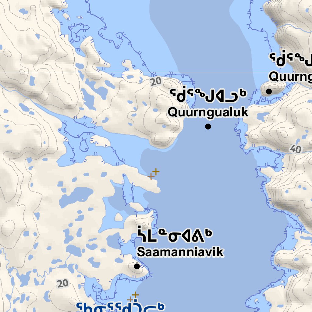24K Kuujjuaq 8 Map by Avataq Cultural Institute | Avenza Maps