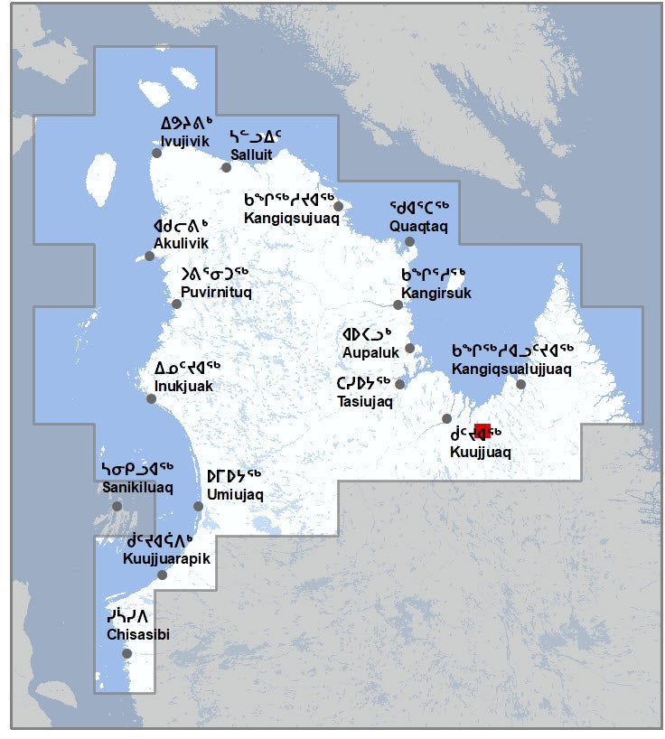 24G Marralik 14 Map by Avataq Cultural Institute | Avenza Maps