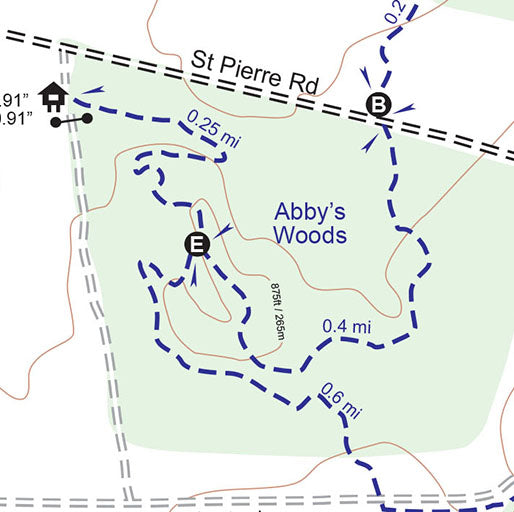 Camp Trails - Arcadia Dunes Map by MichiganTrailMaps.com | Avenza Maps