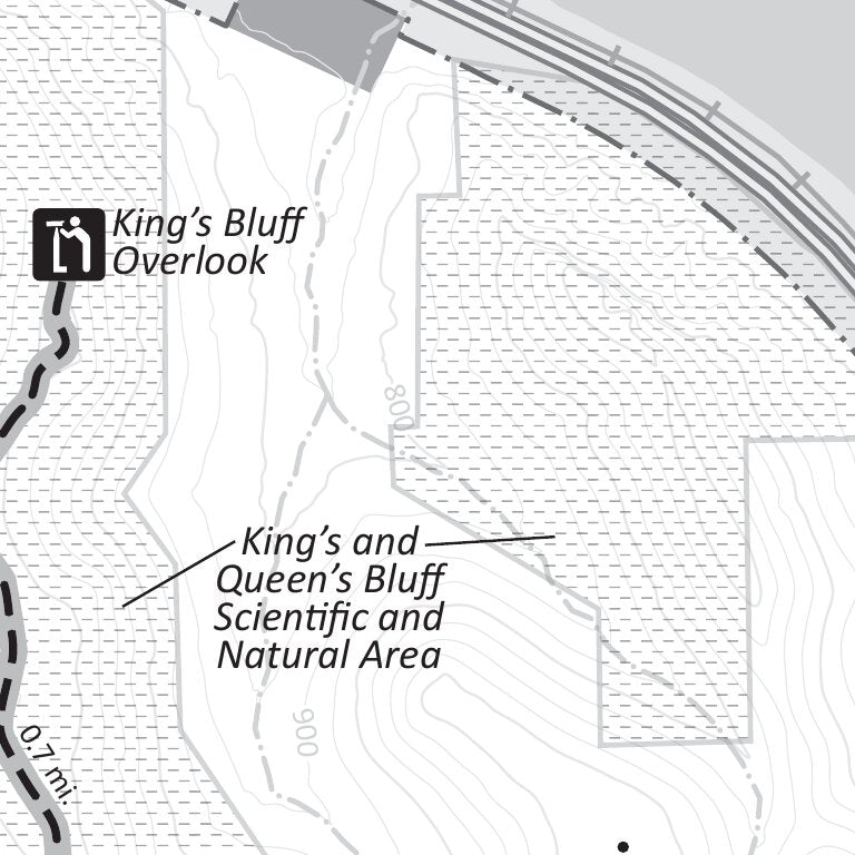 Great River Bluffs State Park Map by Minnesota Department of Natural ...