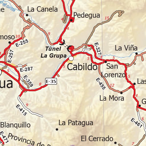 Carta Caminera de Valparaíso Map by Avenza Systems Inc. | Avenza Maps