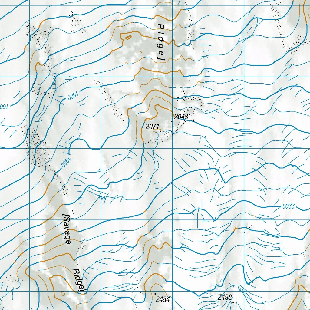 MH10 - Mount Morning Map by Land Information New Zealand | Avenza Maps