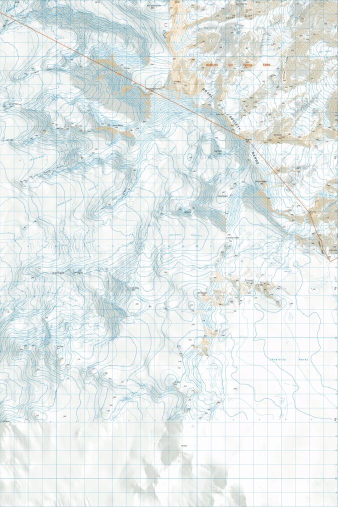 MH09 - Mount Huggins Map by Land Information New Zealand | Avenza Maps