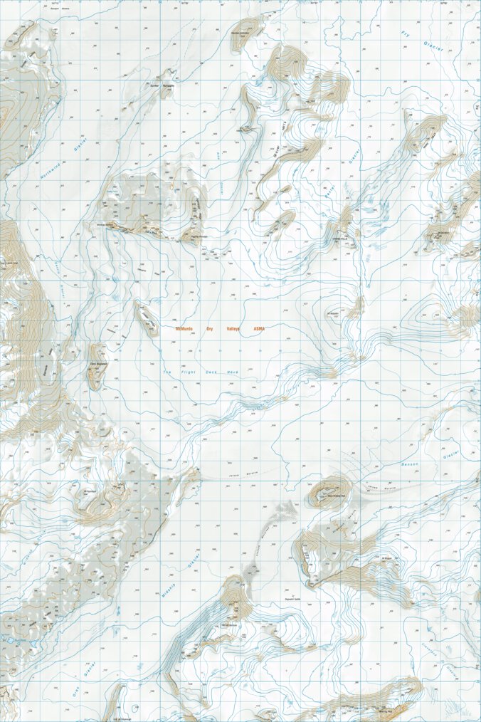 MC08 - Flagship Mountain Map by Land Information New Zealand | Avenza Maps