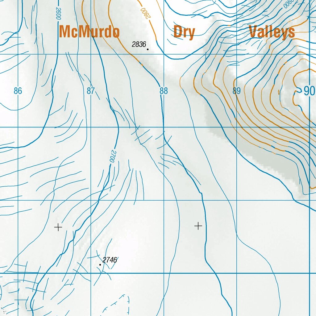 MG09 - Mount Lister Map by Land Information New Zealand | Avenza Maps