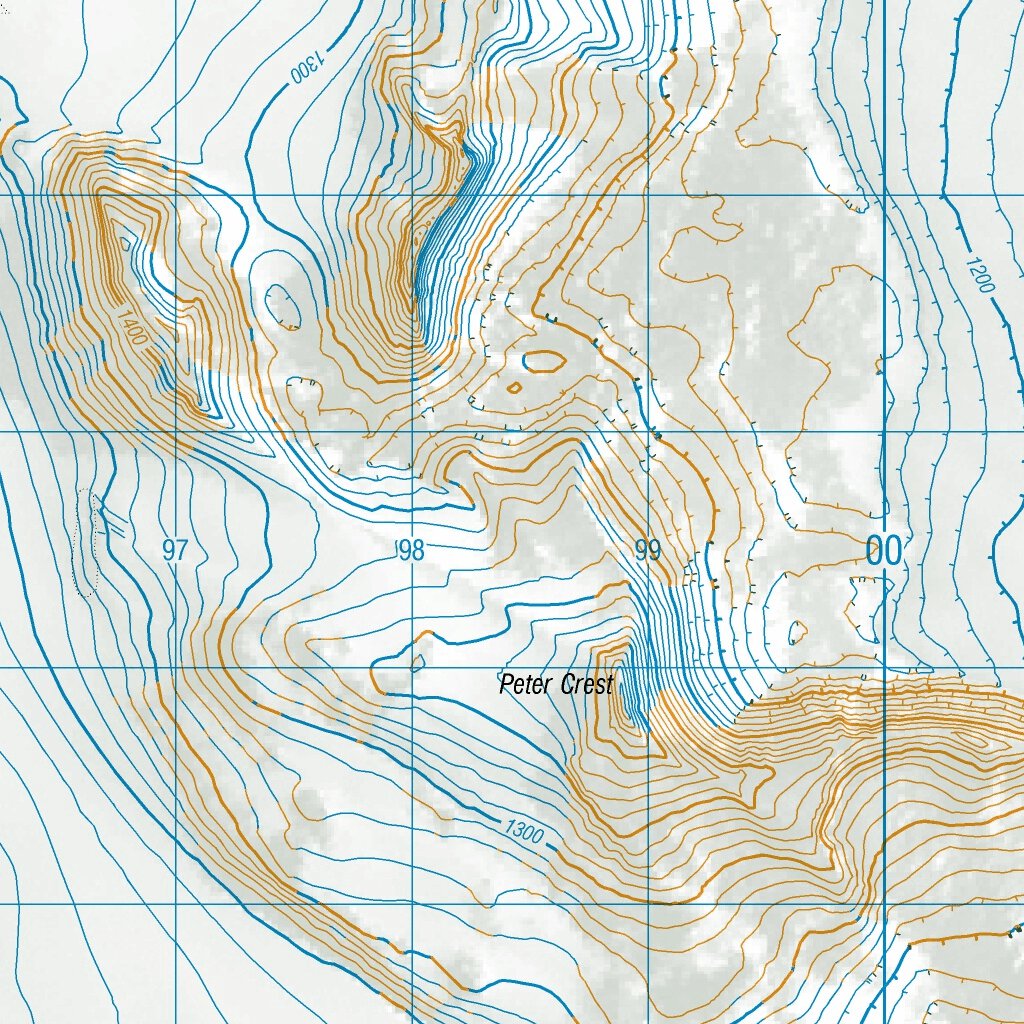 MM05 - Tentacle Ridge Map by Land Information New Zealand | Avenza Maps
