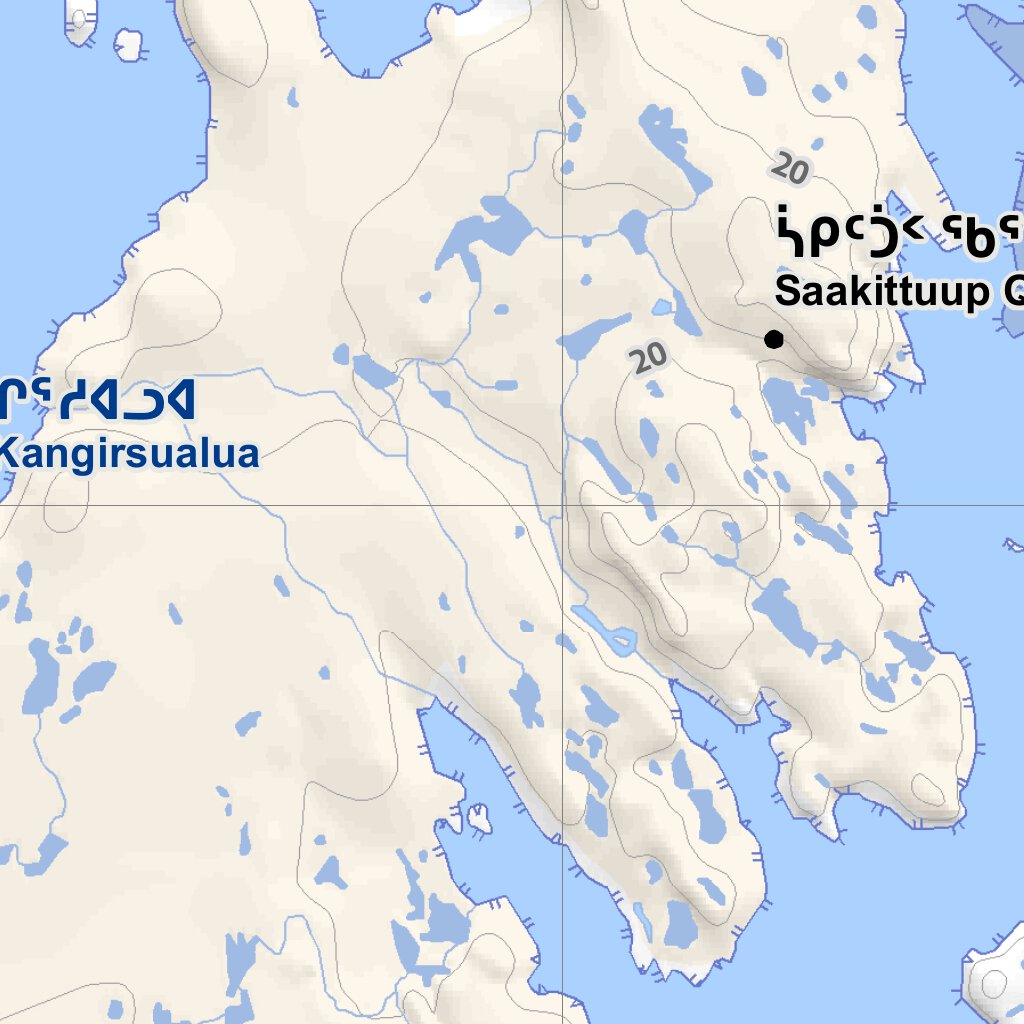 24N Aupaluk 6 Map by Avataq Cultural Institute | Avenza Maps