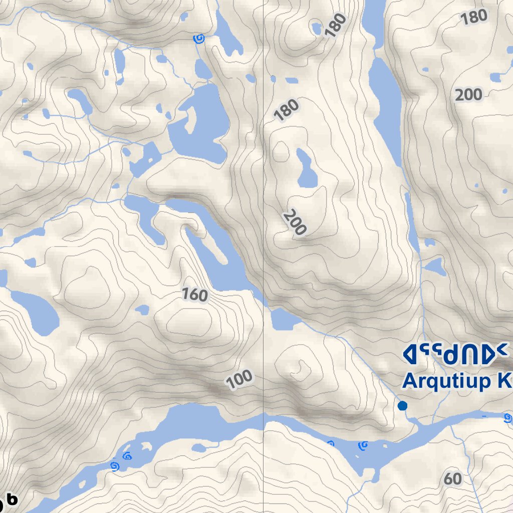 25D Quaqtaq 16 Map by Avataq Cultural Institute | Avenza Maps