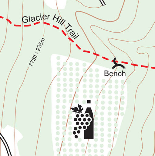 Whaleback Natural Area Map by MichiganTrailMaps.com | Avenza Maps
