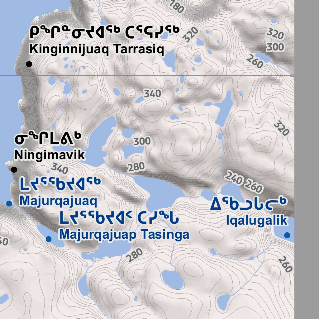 35K Ivujivik 12 Map by Avataq Cultural Institute | Avenza Maps