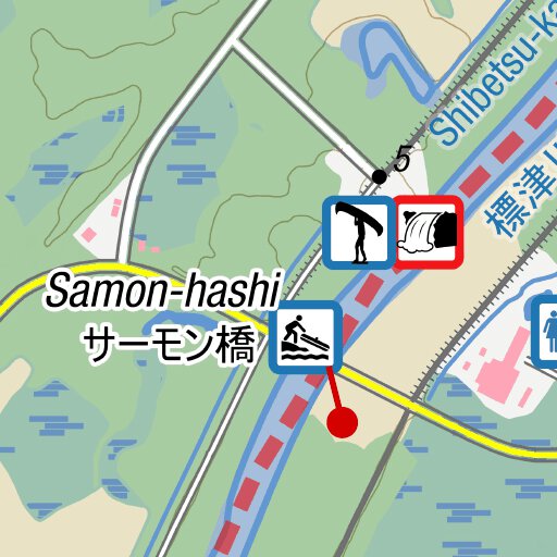 Map 3 - Shibetsu River Canoeing (Hokkaido, Japan) by HokkaidoWilds.org ...