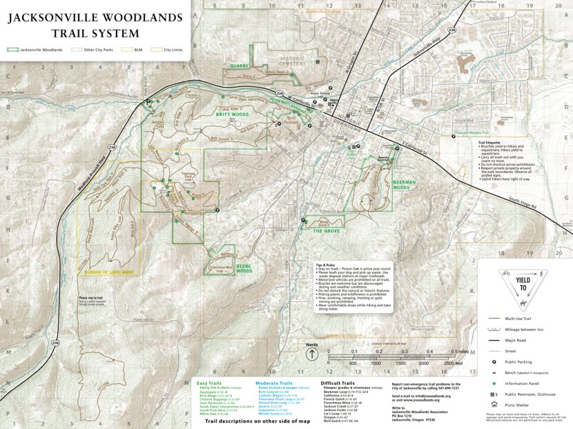 Jacksonville Woodlands Trail System Map by City of Jacksonville ...