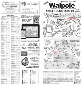 Andimaps - Walpole Street Guide Map by Andimaps | Avenza Maps