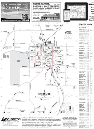 Andimaps - Mount Barker Street Guide Map by Andimaps | Avenza Maps
