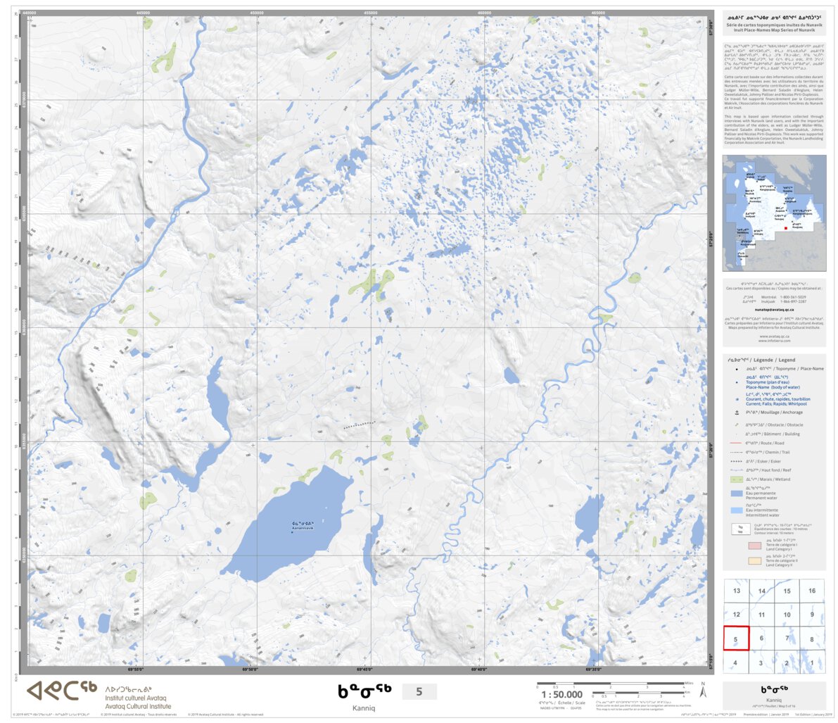 24F Kanniq 05 Map by Avataq Cultural Institute | Avenza Maps