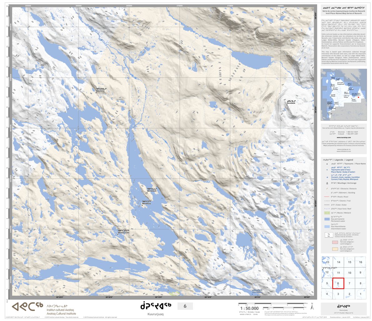 24I Kuururjuaq 06 Map by Avataq Cultural Institute | Avenza Maps