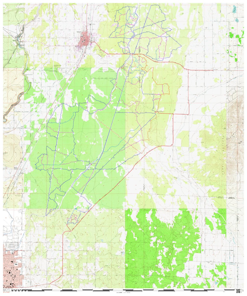 Central Oregon SxS Where to Ride McGrath Road Bend Map by Central ...