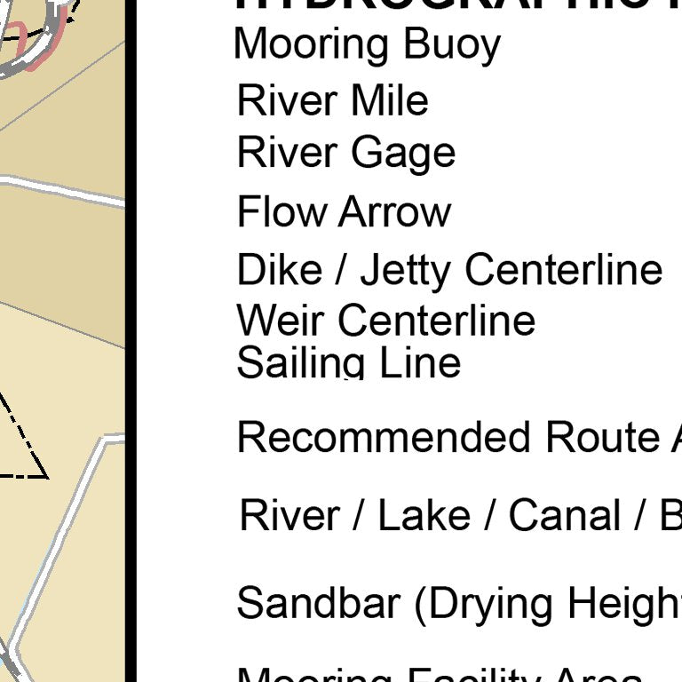 Lower Mississippi Chart 85 - River Mile GIWW 0 to 6 Algiers Canal 0 to ...
