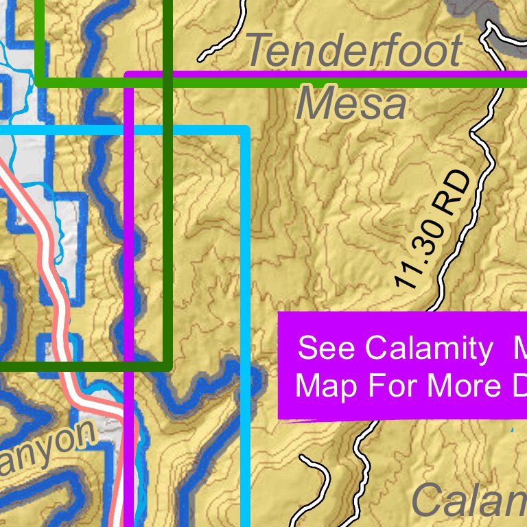 Gateway Extensive Recreation Management Area Map - Overview Map by ...