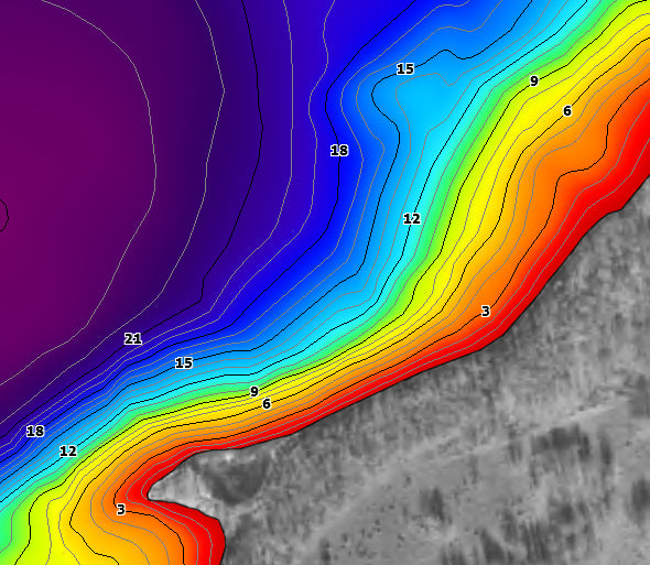 AEM Patterson Lake Map by Angler's Edge Mapping | Avenza Maps