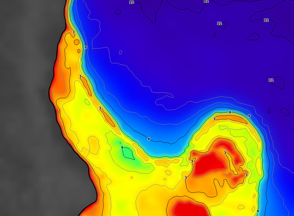 AEM Foot Print Lake Map by Angler's Edge Mapping | Avenza Maps