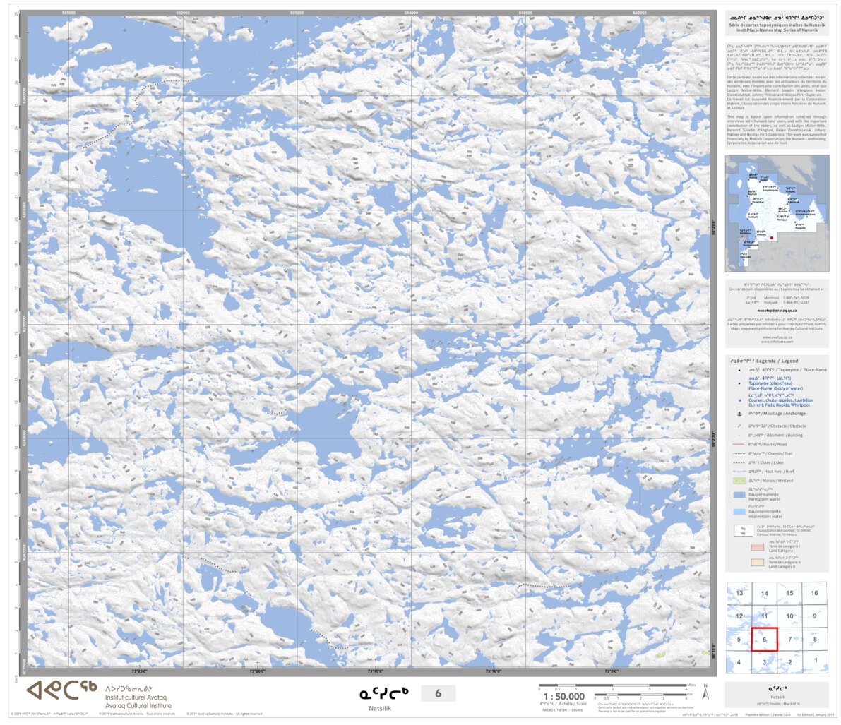 34A Natsilik 06 Map by Avataq Cultural Institute | Avenza Maps