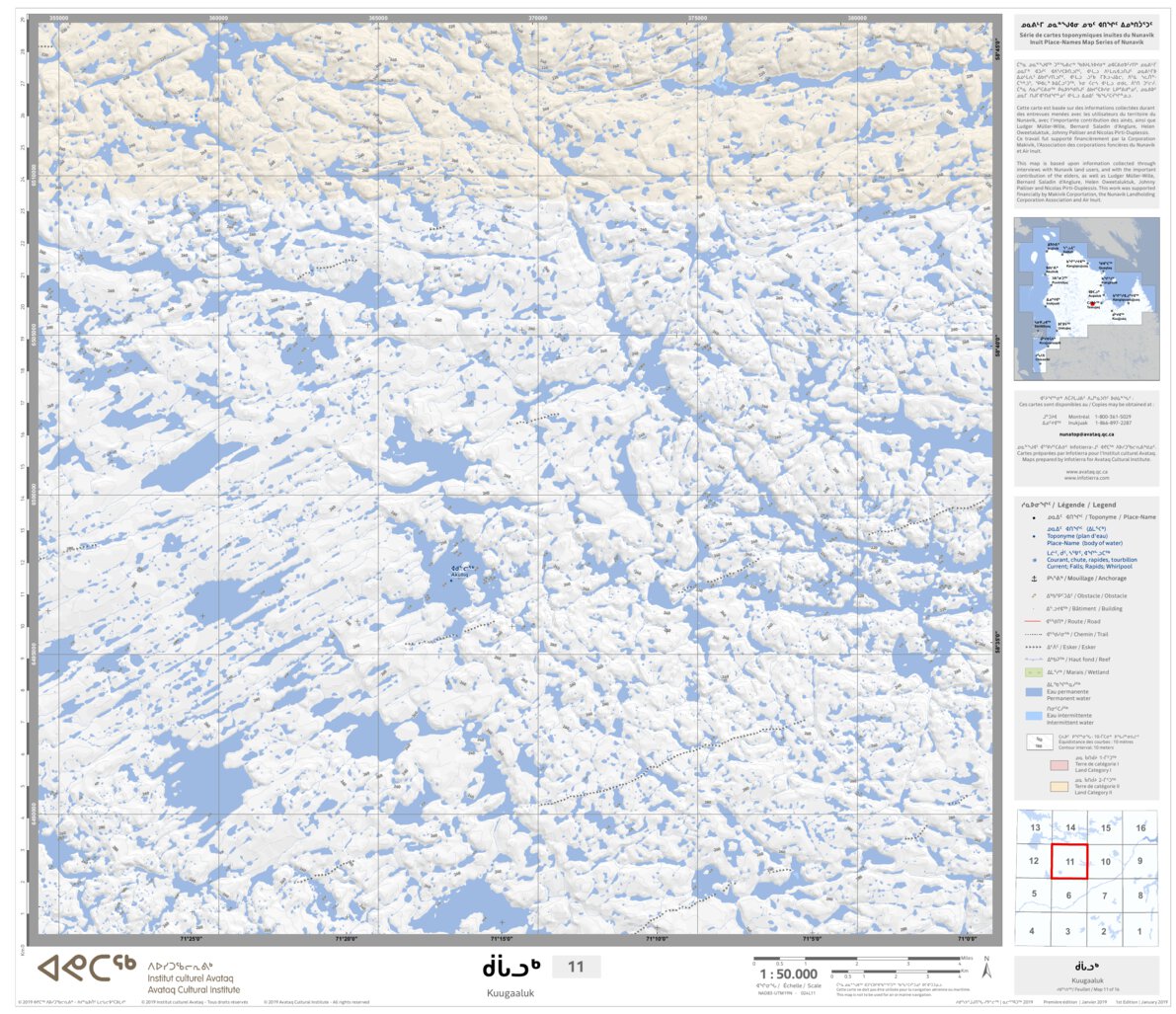 24L Kuugaaluk 11 Map by Avataq Cultural Institute | Avenza Maps