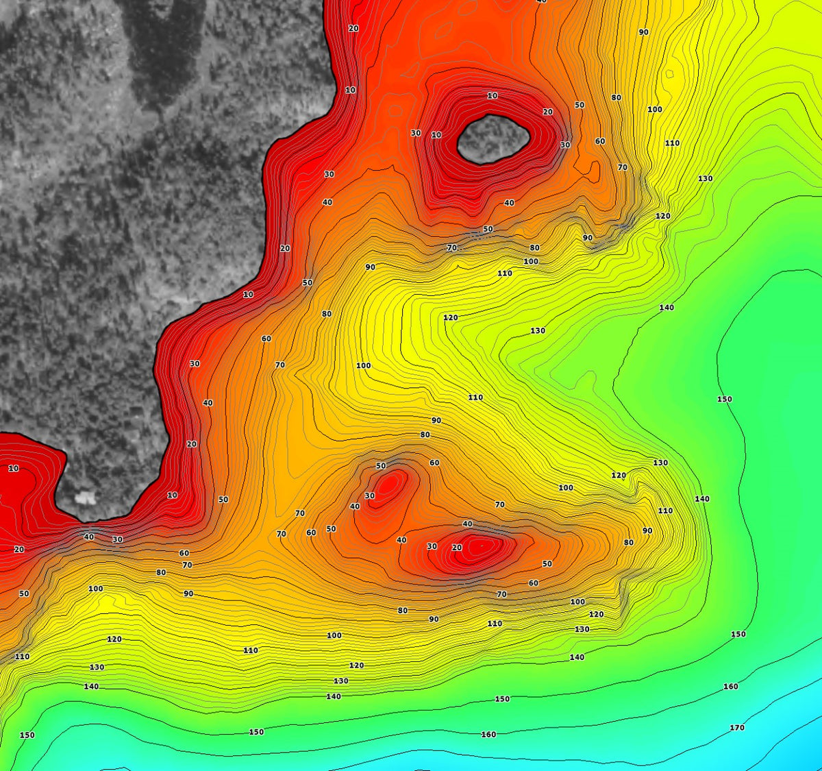 AEM West Hawk Lake Map by Angler's Edge Mapping | Avenza Maps