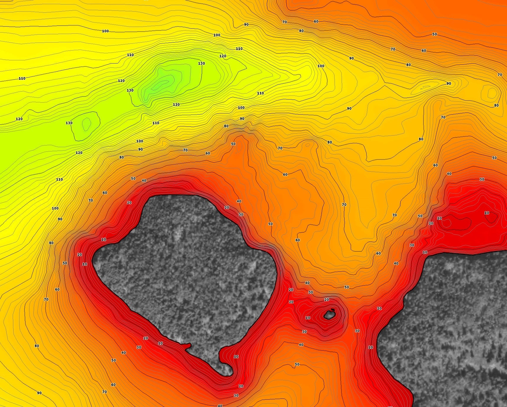 AEM West Hawk Lake Map by Angler's Edge Mapping | Avenza Maps