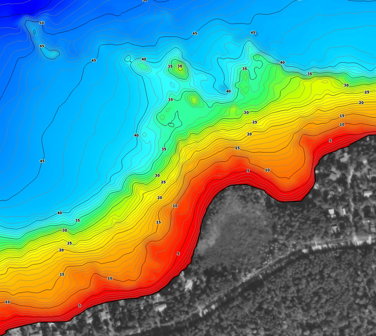AEM Falcon Lake Map by Angler's Edge Mapping | Avenza Maps