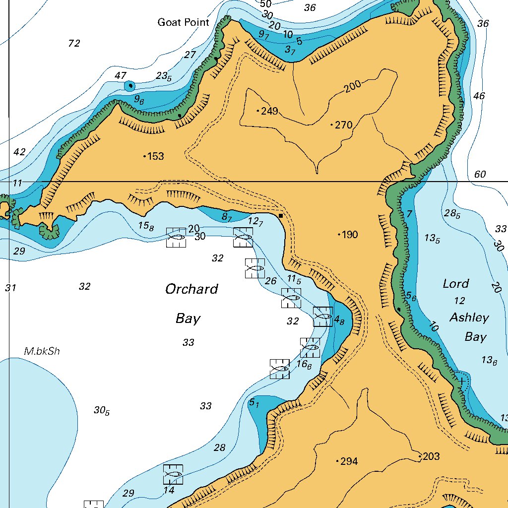 Plans in the Marlborough Sounds Map by Land Information New Zealand ...