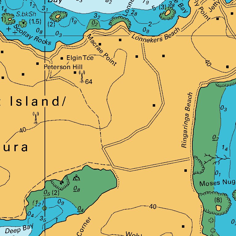 Horseshoe Bay to Ulva Island map by Land Information New Zealand ...
