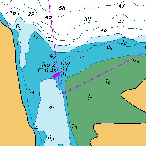 Deepwater Basin and Freshwater Basin Map by Land Information New ...