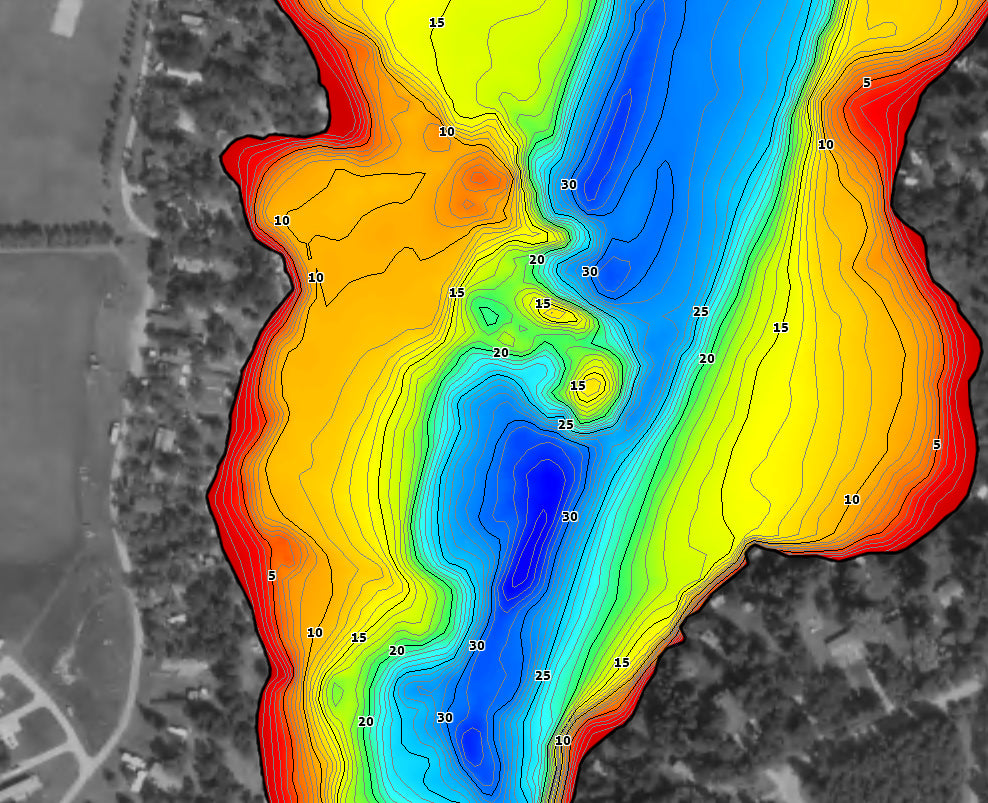 AEM Lac du Bonnet: Lee River north Map by Angler's Edge Mapping ...