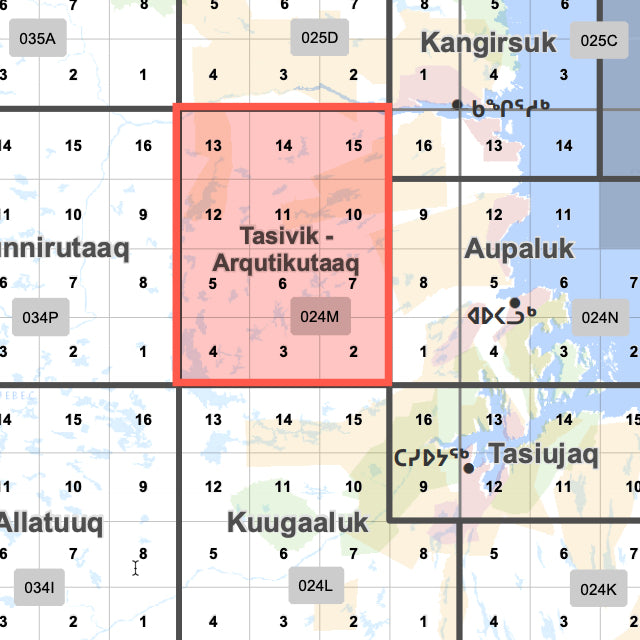 24M - Tasivik Arqutikutaaq BUNDLE Map by Avataq Cultural Institute ...