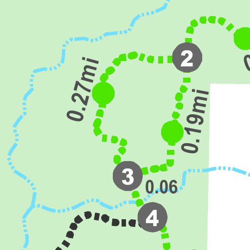 Huron-Manistee NF - MacKenzie Trail Map by US Forest Service R9 ...