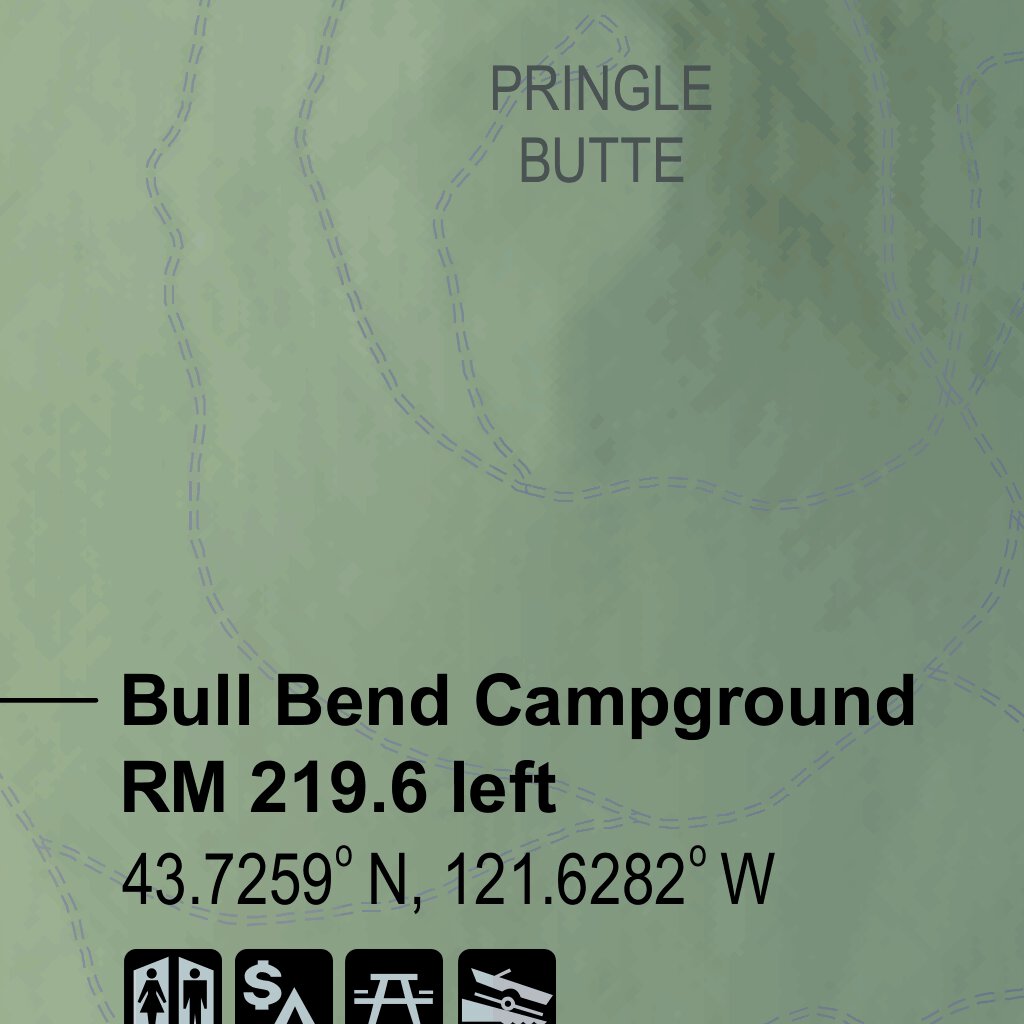 Deschutes Paddle Trail: Wickiup Reservoir to Pringle Falls Map by Bend ...