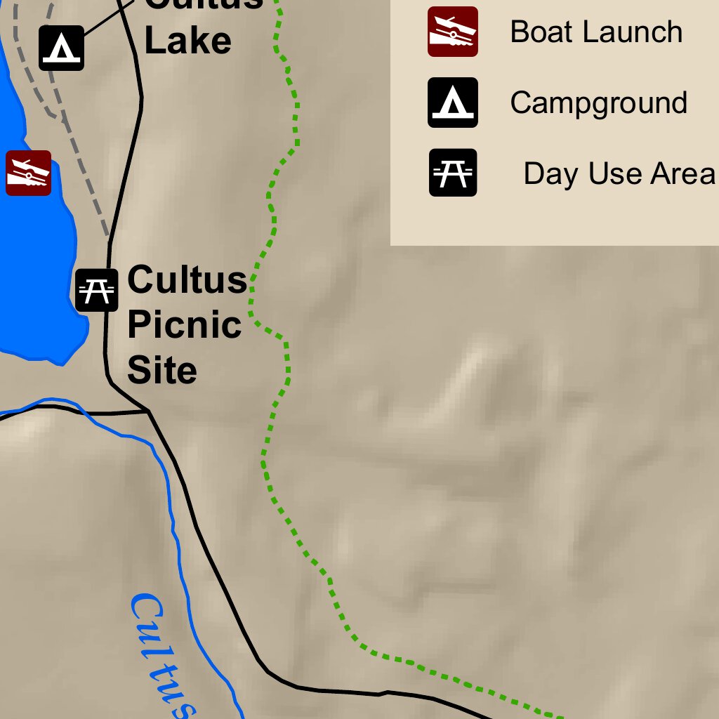 Cultus Lake Map by Bend Paddle Trail Alliance | Avenza Maps