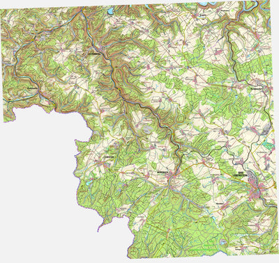 Bad Lobenstein [L5534] Map by Thuringer Landesamt Fur Bodenmanagement ...