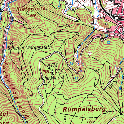 Suhl [L5330] Map by Thuringer Landesamt Fur Bodenmanagement Und ...