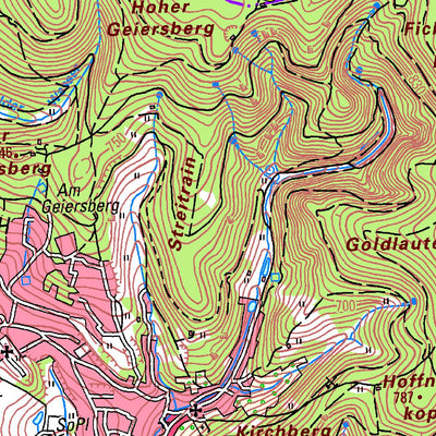 Suhl [L5330] Map by Thuringer Landesamt Fur Bodenmanagement Und ...