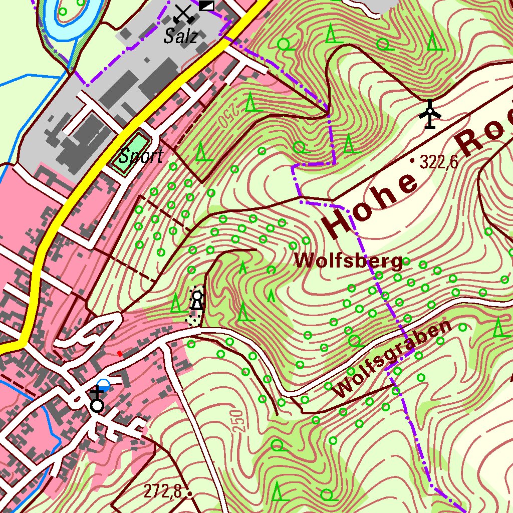 Berka (Werra) [5026] Map by Thuringer Landesamt Fur Bodenmanagement Und ...