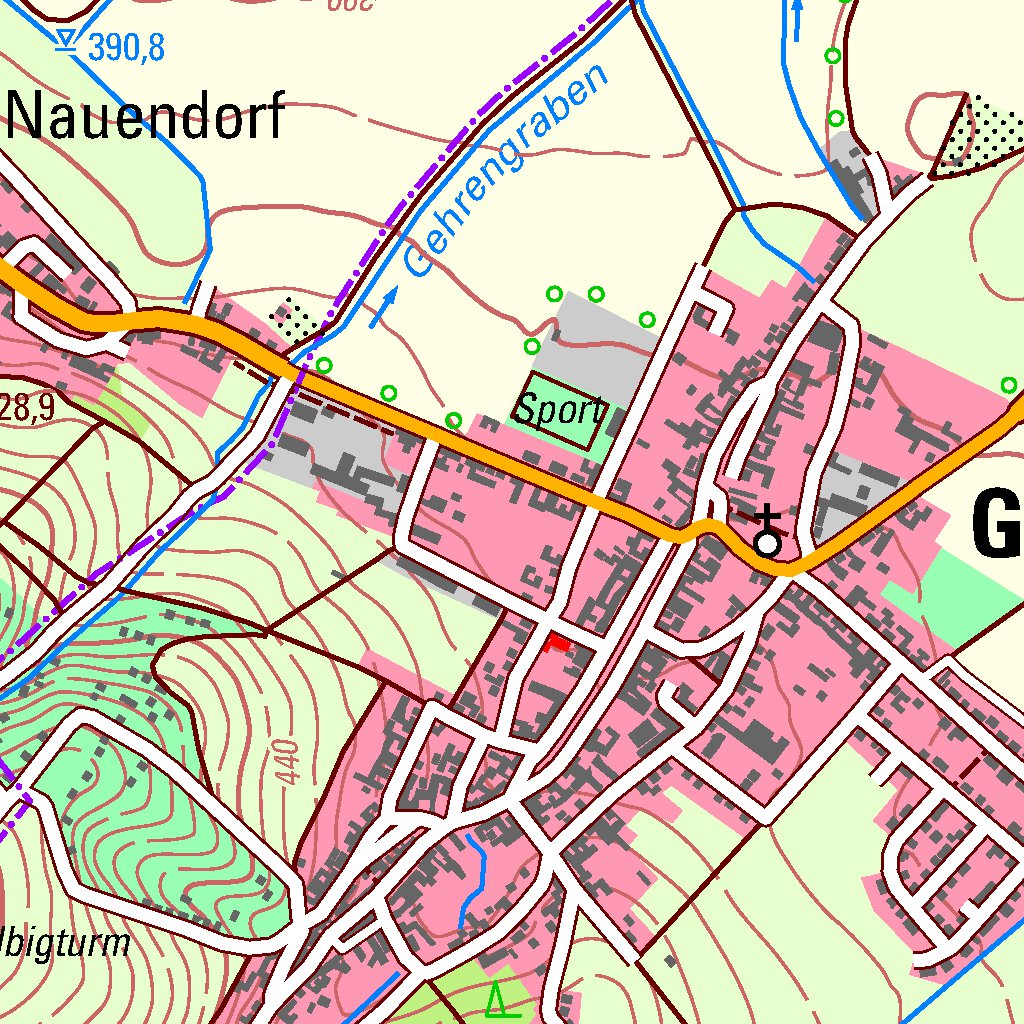 Ohrdruf [5130] Map by Thuringer Landesamt Fur Bodenmanagement Und ...