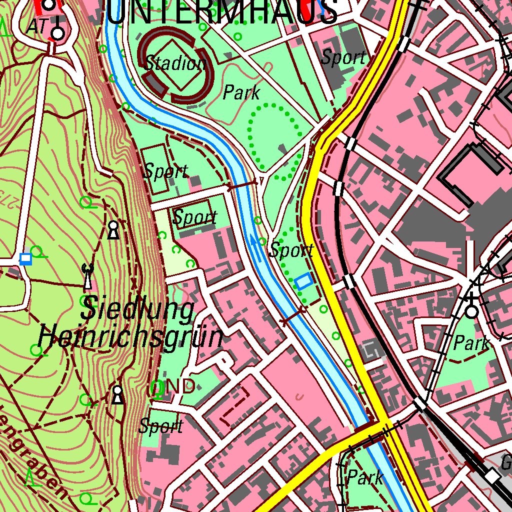 Gera [5138] Map by Thuringer Landesamt Fur Bodenmanagement Und ...