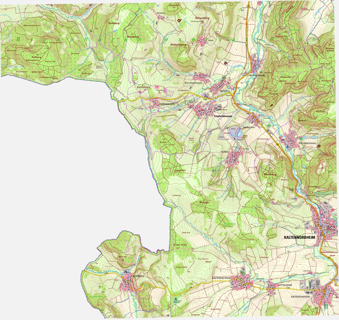 Tann (Rhön) [5326] Map by Thuringer Landesamt Fur Bodenmanagement Und ...