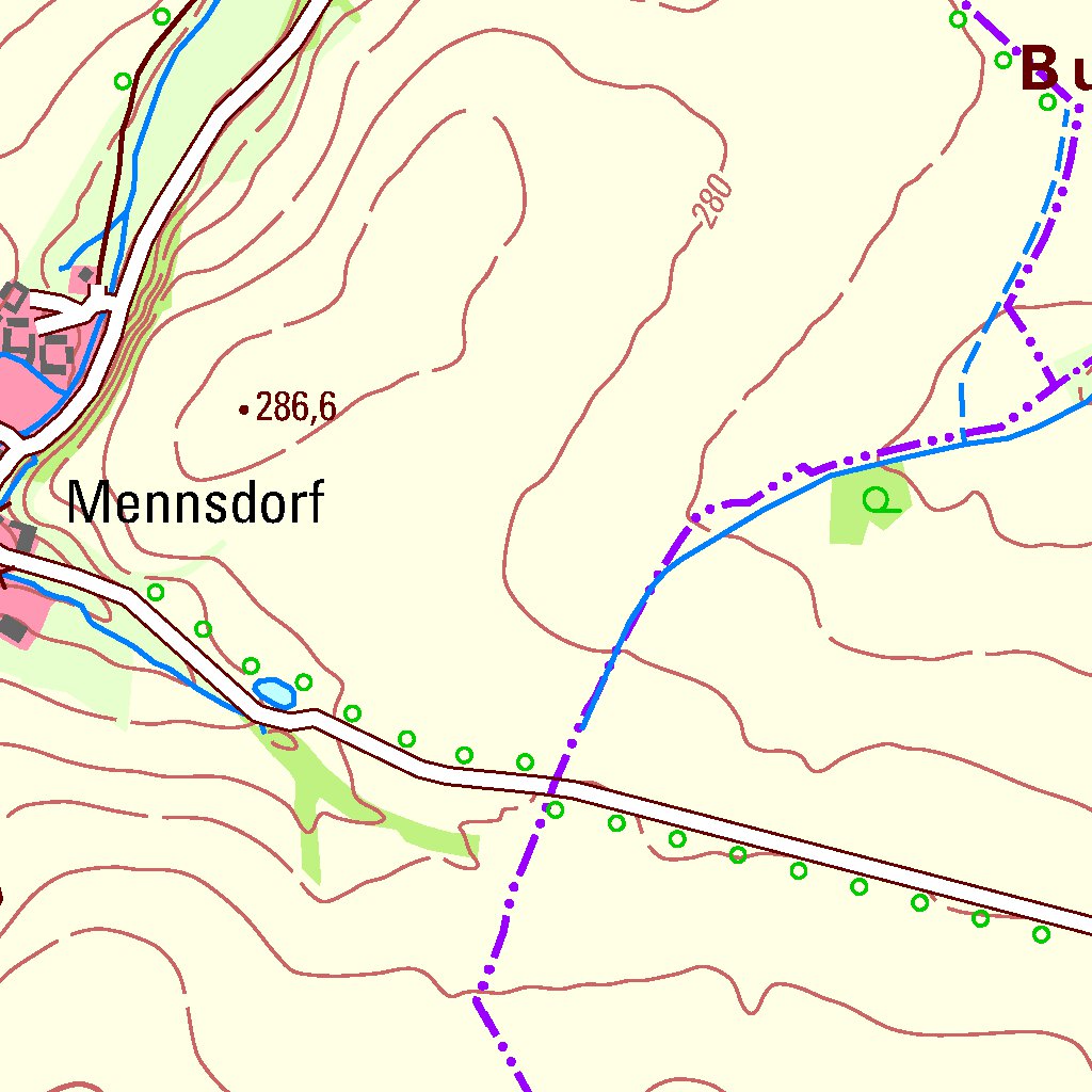 Ronneburg [5139] Map by Thuringer Landesamt Fur Bodenmanagement Und ...